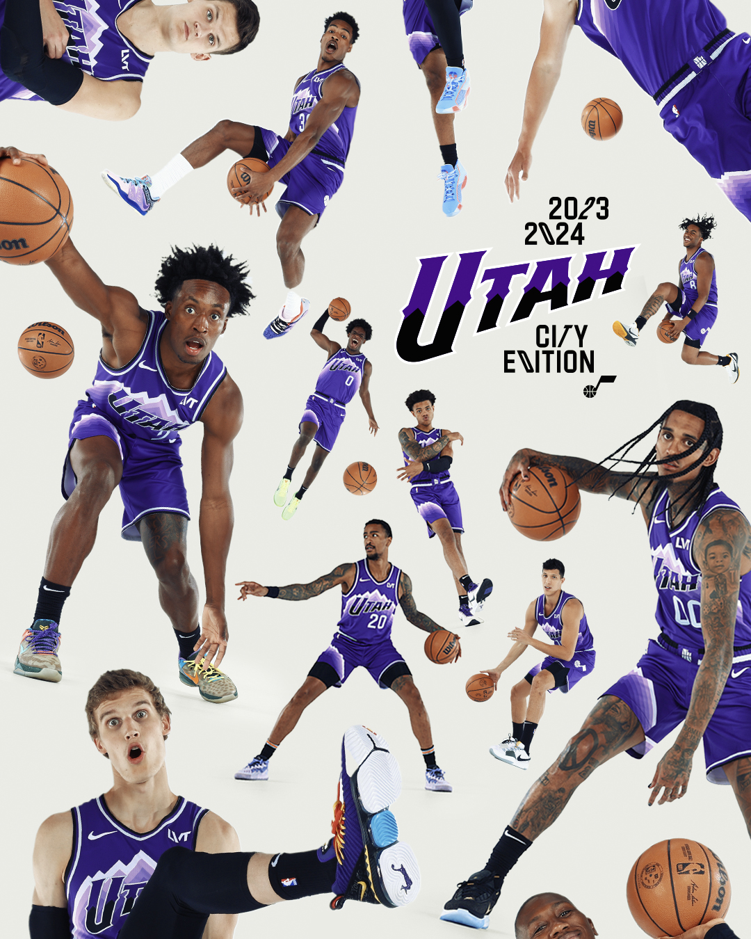 Studio Dumbar - Utah Jazz 50th season